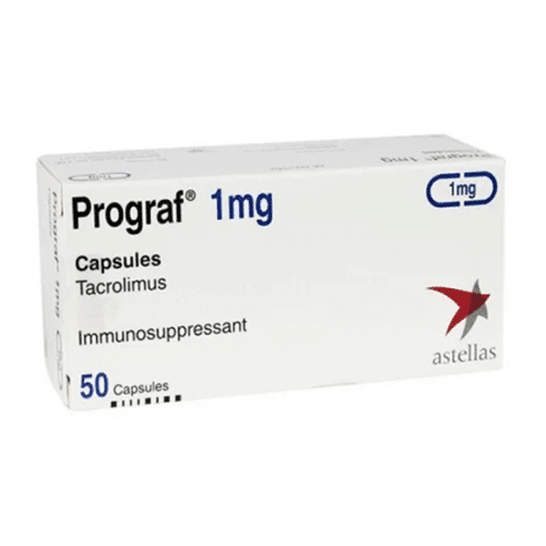 Prograf 1mg 100 Capsules كبسولات بروغراف لمنع رفض الأعضاء المزروعة